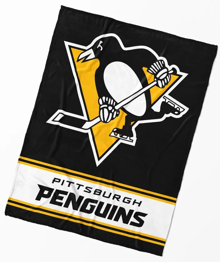 Deka nhl pittsburgh penguins essential 150x200 cm