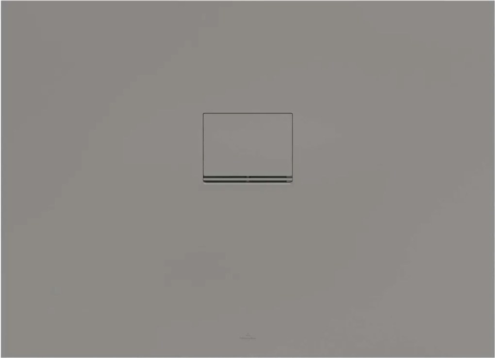 Villeroy & Boch Squaro Infinity - Sprchová vanička, 110x80 cm, šedá UDQ1180SQI2IV-3S
