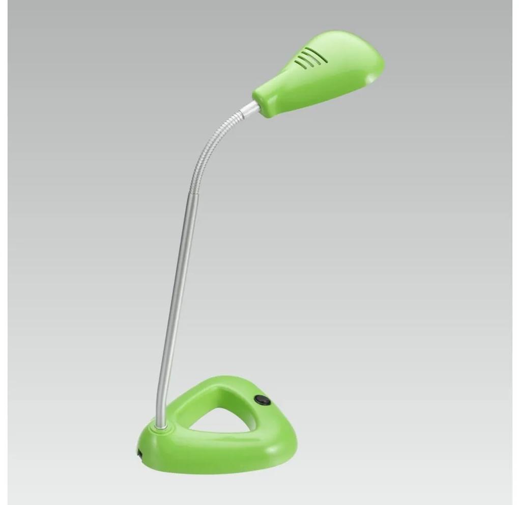 Luxera LUXERA 63102 - LED Kancelářská lampa FLIPP 1xSMD LED/4,68W zelená 63102