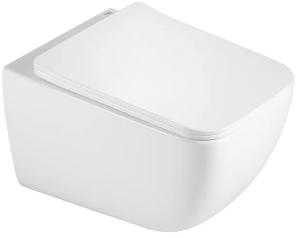 BPS-koupelny Závěsná WC mísa se SoftClose sedátkem HYD-6836, bílá