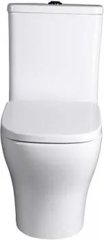 SAPHO BELLO WC kombi mísa s nádržkou včetně Soft Close sedátka, spodní/zadní odpad (PC103)