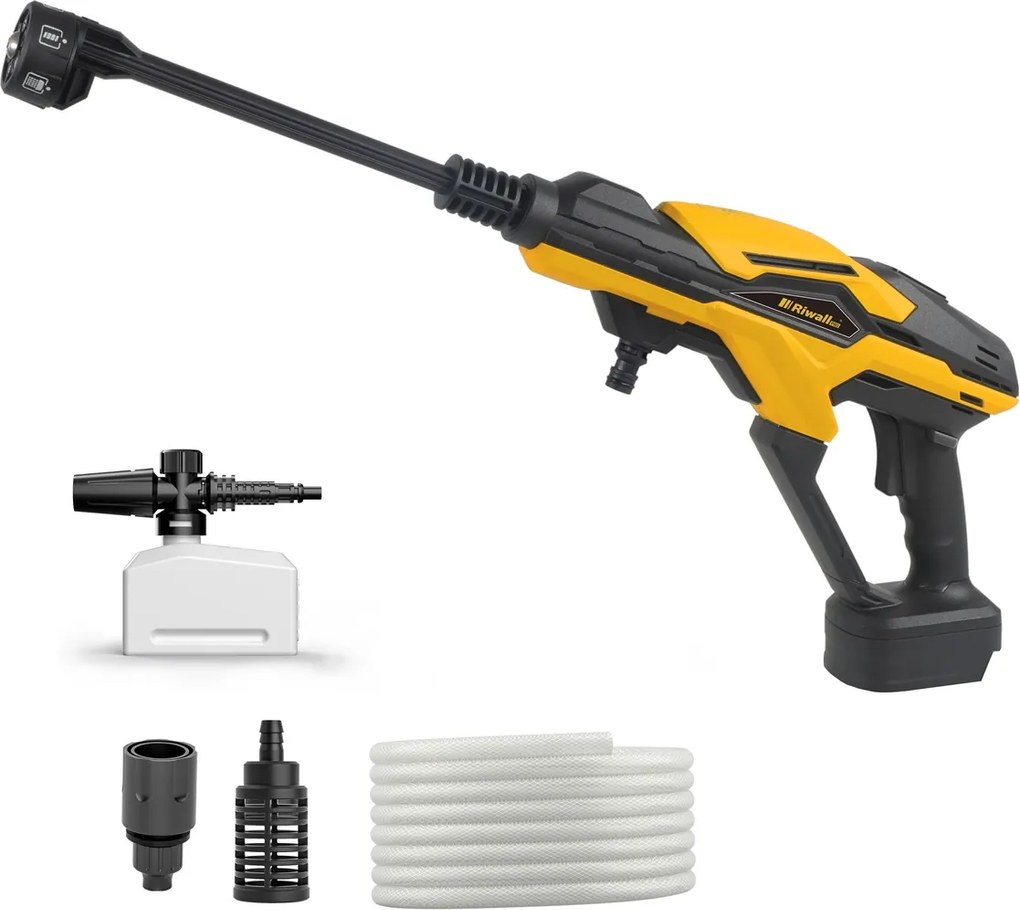 Riwall PRO RAPW 3520i 20V - akumulátorová tlaková myčka (bez akumulátoru a nabíječky)