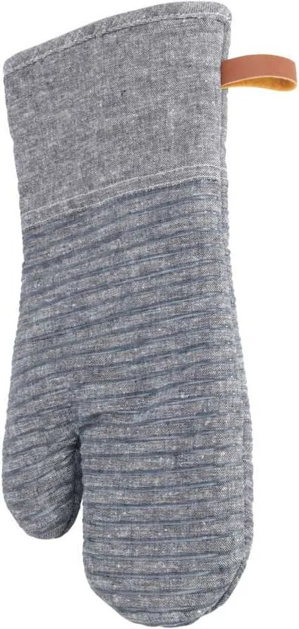 Kuchyňské chňapky ADA STRIPES, 2 ks, šedé, bavlněné, WENKO