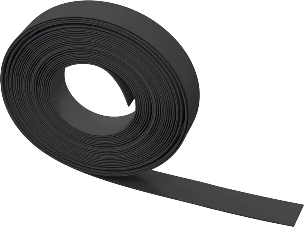 Travní lemy 3 ks černé 10 m 10 cm polyethylen 3155433