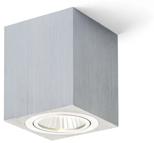 RENDL R10325 MAYO LED přisazené svítidlo, downlight česaný hliník