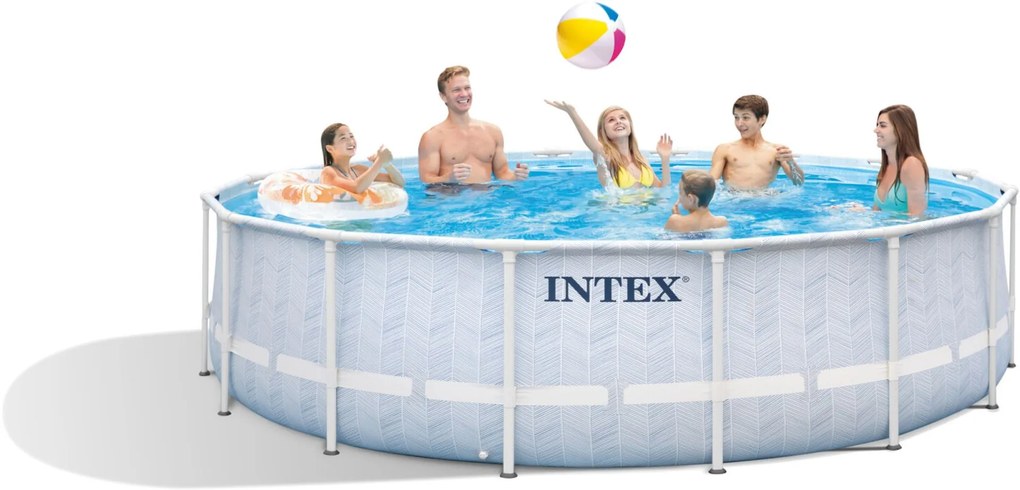 INTEX Bazénový Set Chevron Prism Frame Premium 488x122 cm 26746NP
