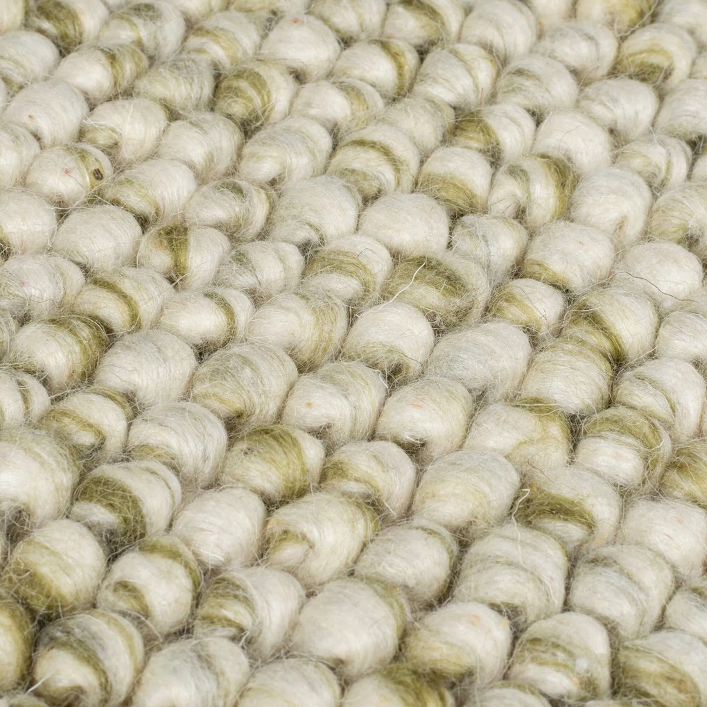 Flair Rugs, Ručně tkaný kusový koberec Minerals Green, 80x150, zelená, chodba / předsíň