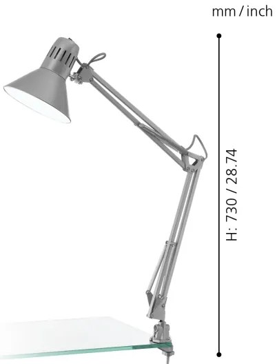 EGLO 90874 - Stolní lampa FIRMO 1xE27/40W