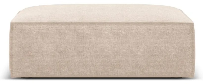 Béžová žinylková podnožka Vanda – Mazzini Sofas
