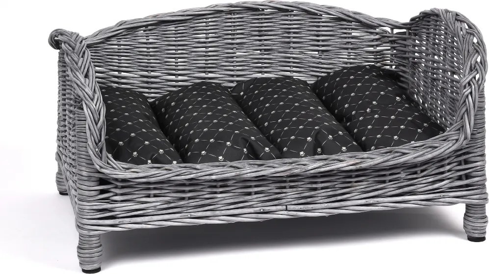 Pelíšek proutěný pro zvířata Sofa II. š.64 x hl.37 x v.40(cm)