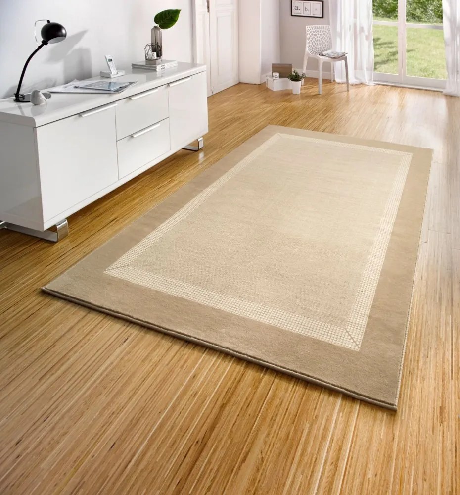 Kusový koberec Basic 105490 Ivory 160x230 cm