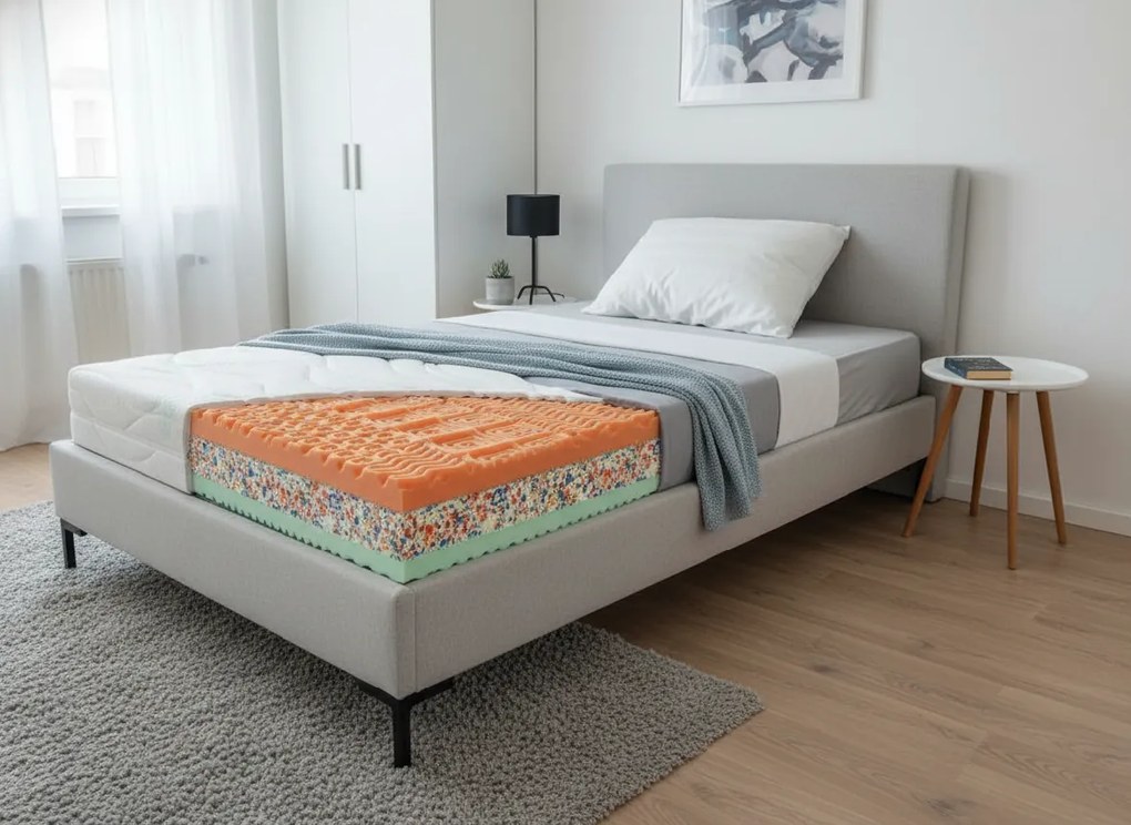 Materasso Zdravotní matrace LOTUS 140x200 cm, Výška matrace: 16 cm