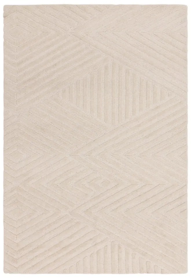 Krémový vlněný koberec 200x290 cm Hague – Asiatic Carpets