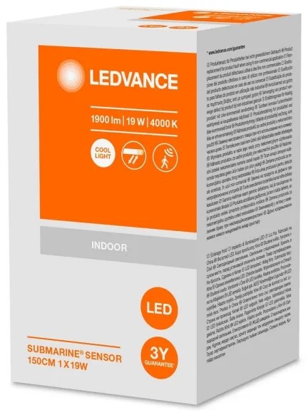 Ledvance - LED Technické svítidlo se senzorem SUBMARINE 1xG13/19W/230V IP65