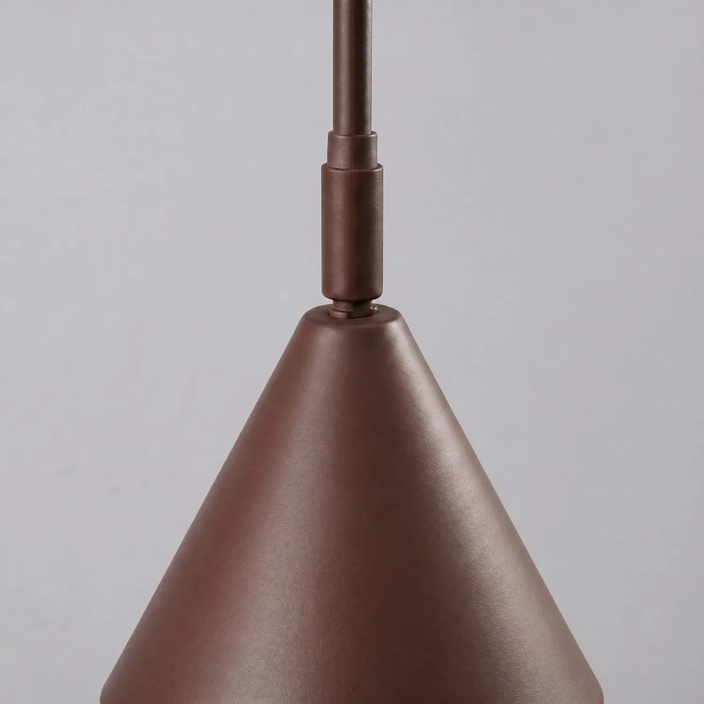 Sollux Lighting Nástěnné svítidlo NOX 2 hnědé s vypínačem