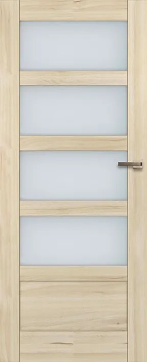 Interiérové dveře vasco doors BRAGA model 5 Průchozí rozměr: 60 x 197 cm, Orientace dveří: Levé dveře, Dekor: Dub Viking