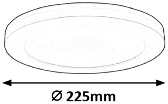 Rabalux 1489 - LED Stropní svítidlo SONNET LED/18W/230V 23cm