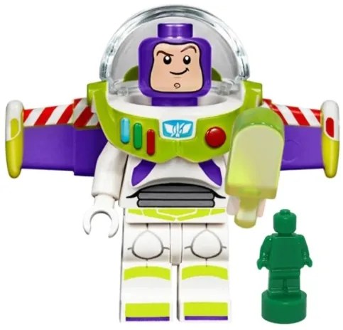 Figurky pohádkových postav, kompatibilní s LEGO Varianta: Buzz Rakeťák a zelený panáček