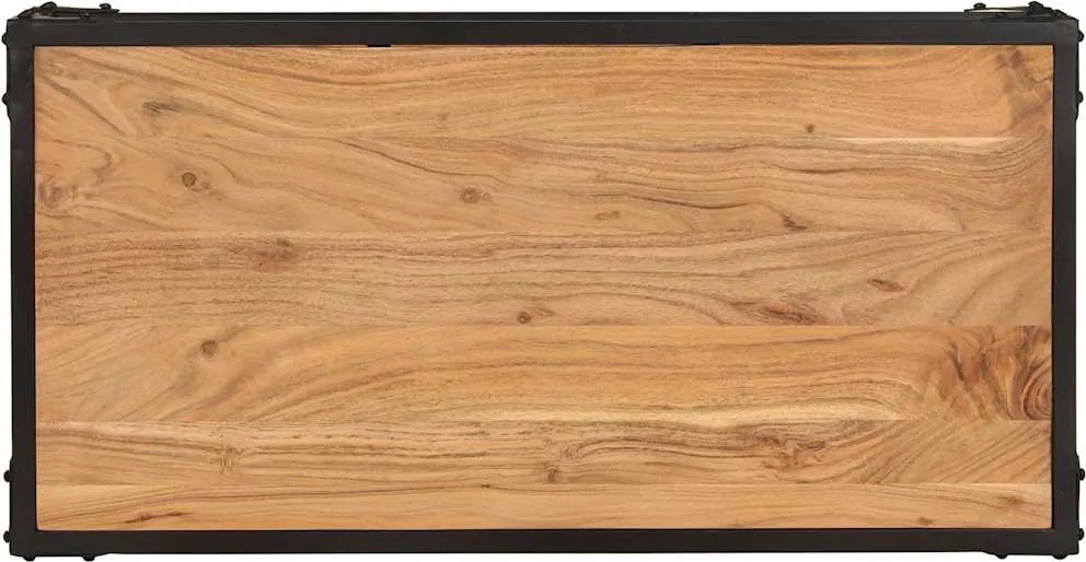 Konferenční stolek 90 x 45 x 35 cm masivní akáciové dřevo 328264