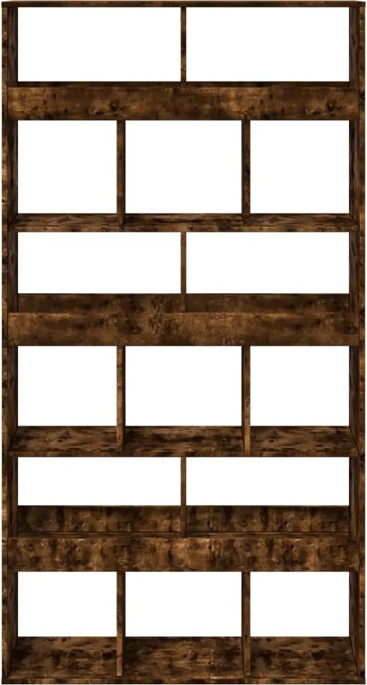 Knihovna kouřový dub 100 x 33 x 187,5 cm kompozitní dřevo 3309379