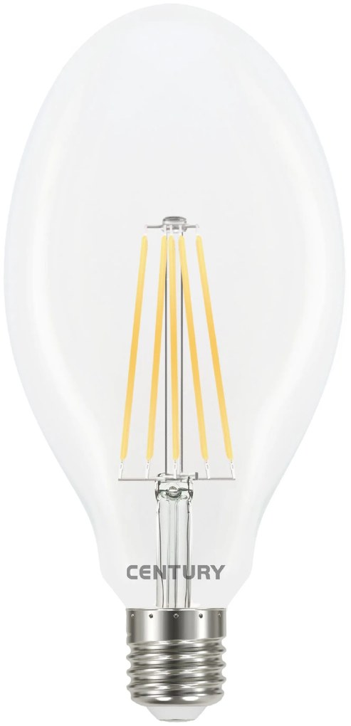 CEN SAP-142727 LED SAPHIRLED FILAMENT ČIRÁ 14W E27 2700K 2000Lm IP20 360d 90x198mm - CENTURY