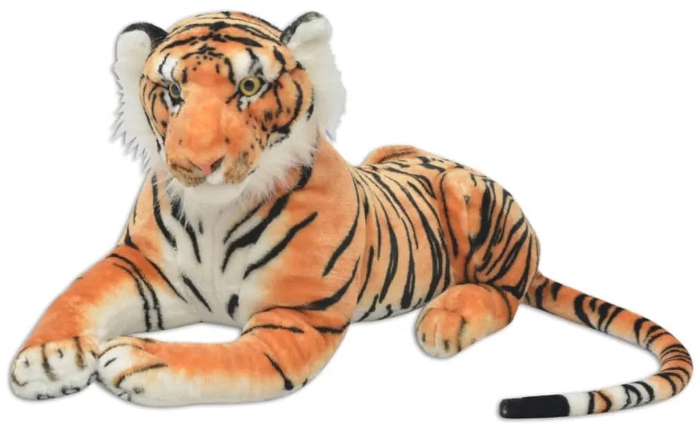 Tygr plyšová hračka hnědý XXL - Default Title