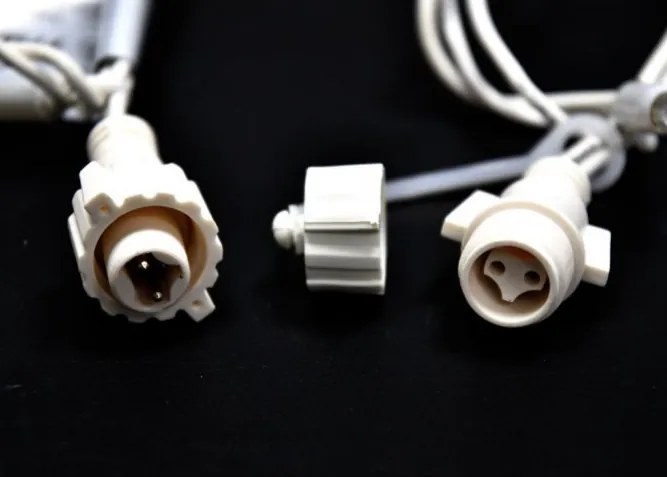 DELUXE PROFI prodlužovací venkovní girlanda 20 LED teplá bílá