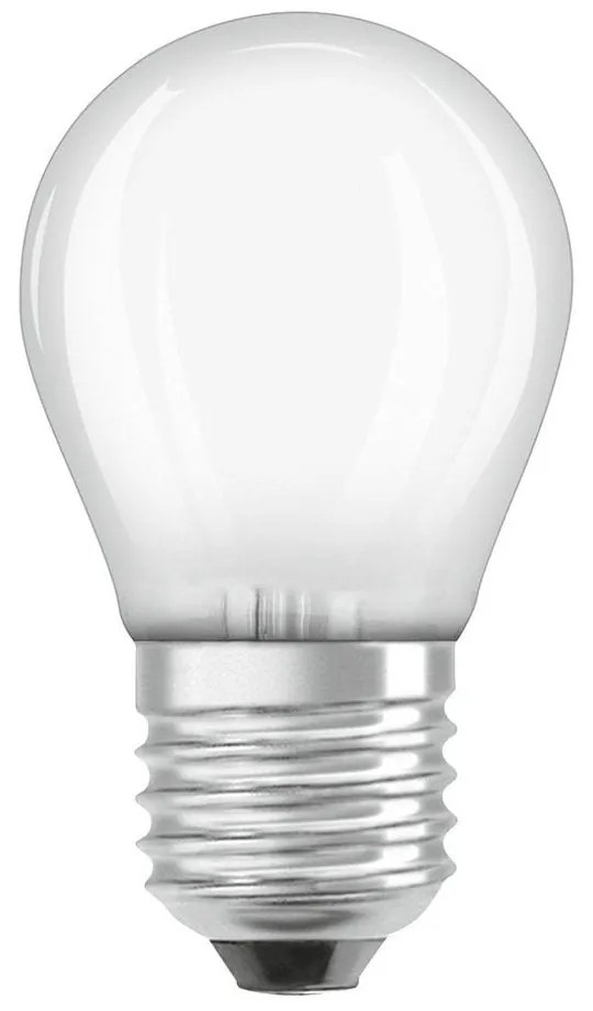 Mini LED matná stmívatelná žárovka E27 4,8 W CLASSIC P, teplá bílá