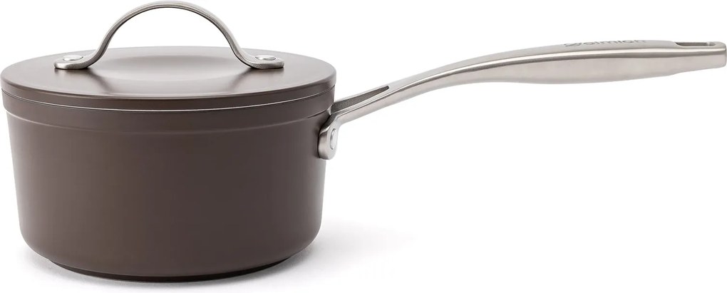 Elmich Nepřilnavý keramický rendlík Zen Ø 16 cm - hnědá