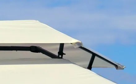 Zahradní altán pavilon DEU TOPAS 4x3m - hnědý