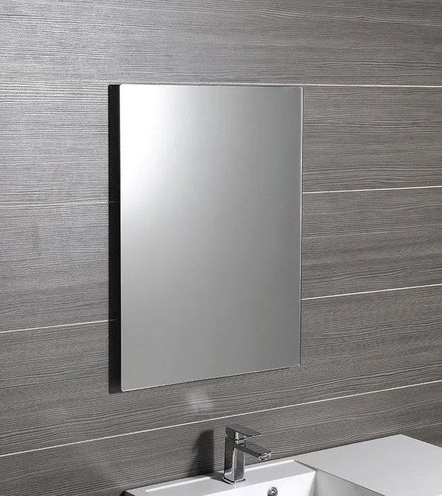Sapho Plain - Zrcadlo 60x90cm, zakulacené rohy, bez úchytu, 1501-28