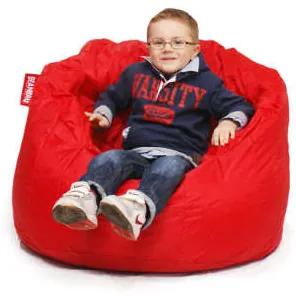 Červený sedací vak BeanBag Lumin Chair