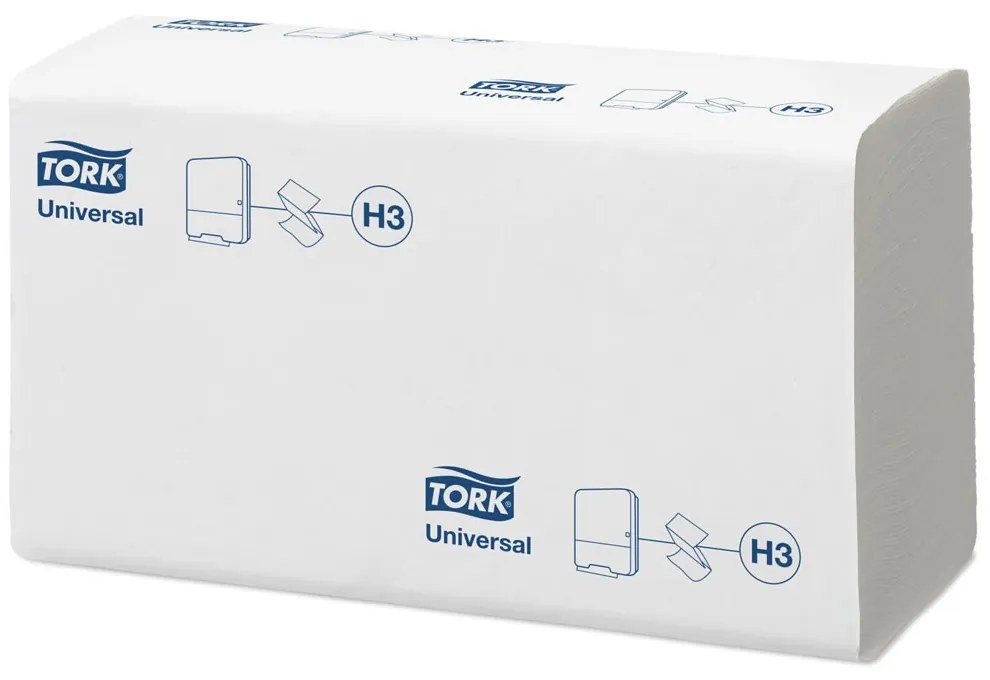 Tork Universal papírové ručníky ZZ, jemné, bílé, 15x 300 ks