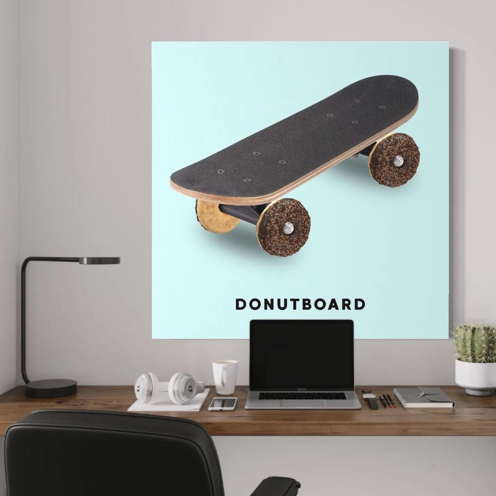 Gario Obraz na plátně Skateboardový donut - Bekir Ceylan Rozměry: 30 x 30 cm