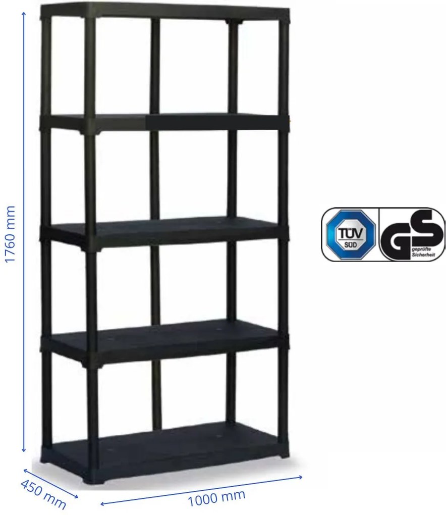 ARTPLAST Regál, šířka 100 cm