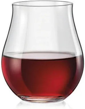 Bohemia Crystal Sklenice na červené víno Attimo 320ml (set po 6ks)