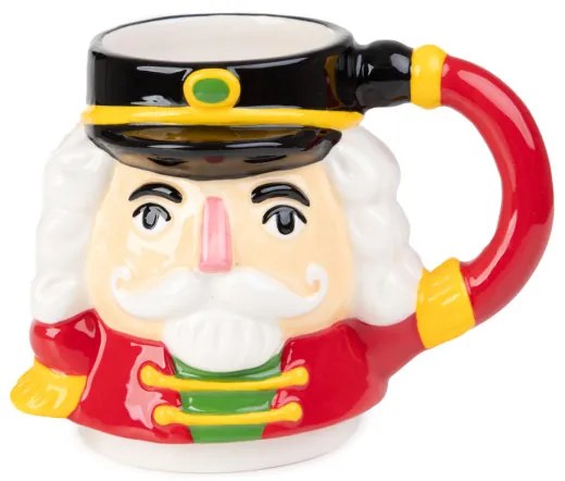 Hrnek NUTCRACKER SHAPE červený 873299 400 ml