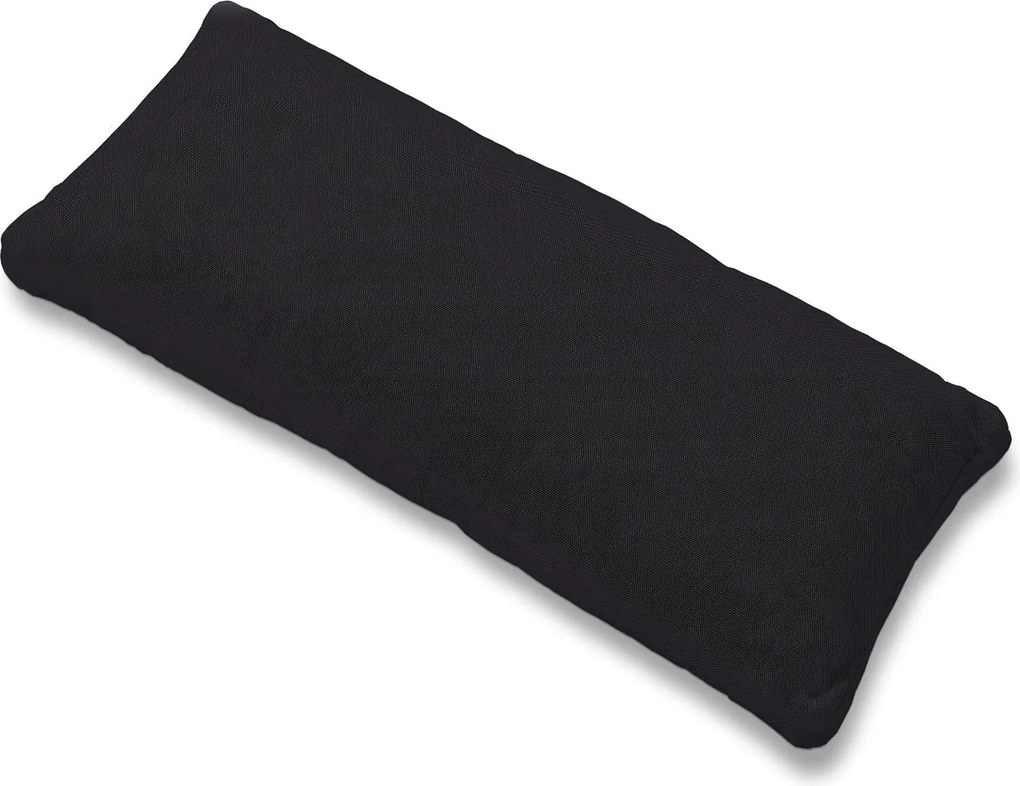 Potah na polštář Karlstad 67x30cm barva černá látka pletený vzor