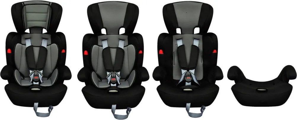 Dětská autosedačka 9-36kg šedá