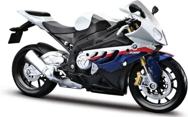 Maisto Motorka BMW S 1000 RR, Bílá 1:12