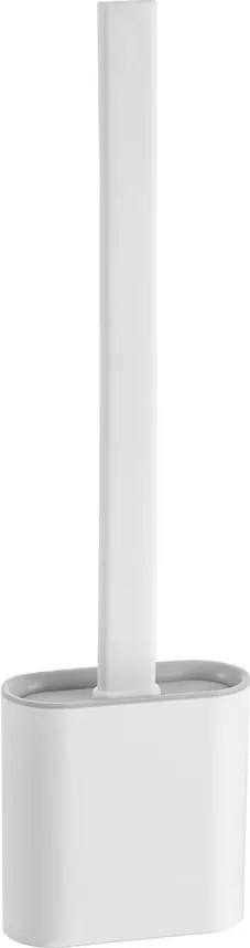 Aqualine Aqualine, WC silikonový kartáč na postavení i zavěšení na zeď, bílý mat, BS010