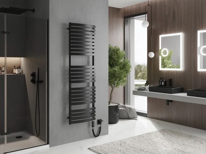 Mexen Bachus, elektrické topné těleso 1600 x 500 mm, 900 W, černá, W109-1600-500-2900-70
