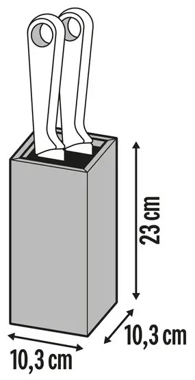 Kesper Bambusový stojan na nože DELI