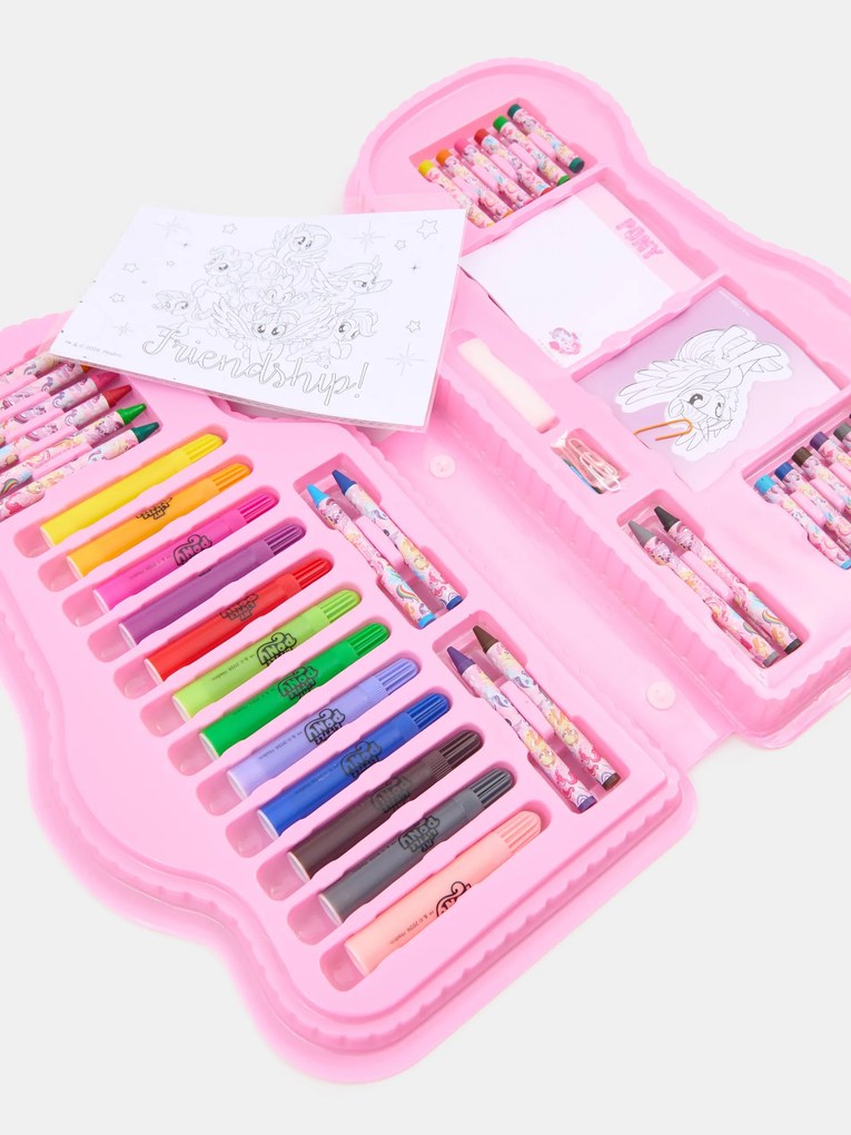 Sinsay - Sada potřeb na vybarvování 61 pack My Little Pony - růžová