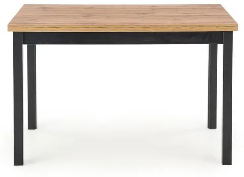 Jídelní stůl Cossin 120x77x68 cm (dub, černá)