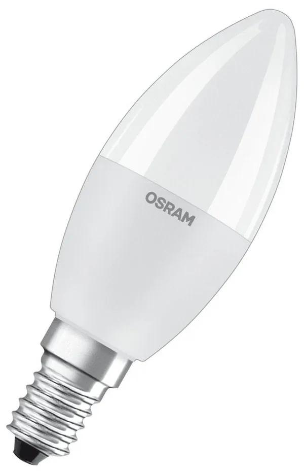 Svíčková LED žárovka s dálkovým ovládáním RGBW E14 4,9 W STAR