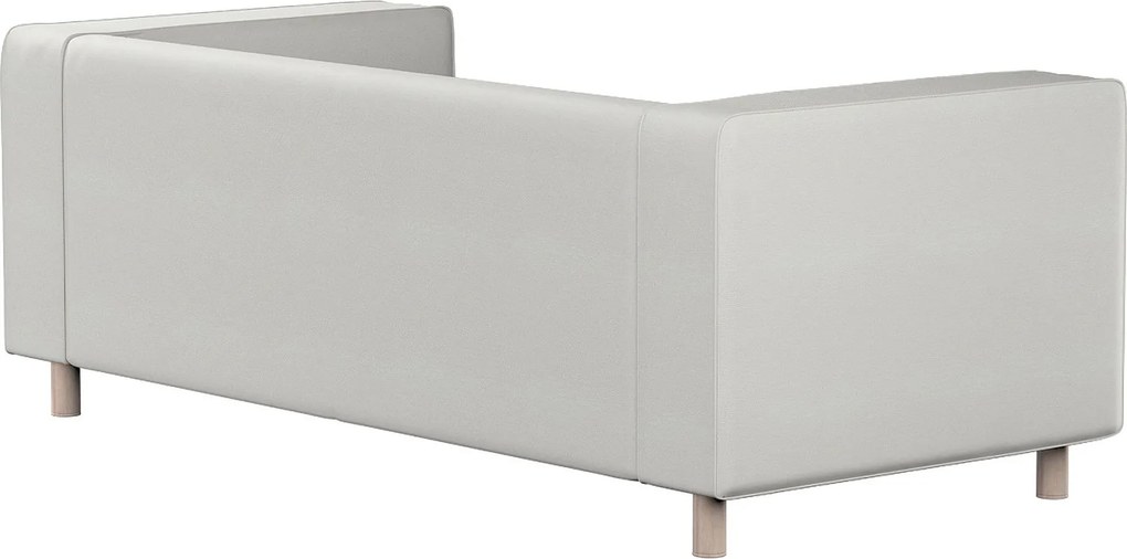 Potah na pohovku IKEA  Klippan 2-místná barva šedá látka lesklé, pletený vzor, sametová
