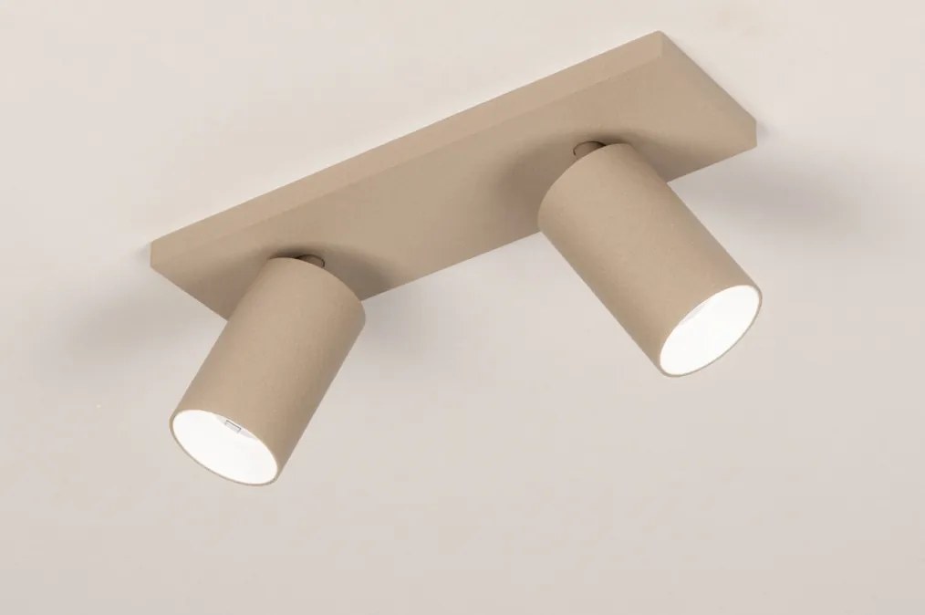 Stropní bodové svítidlo Average Spot Dark Taupe II