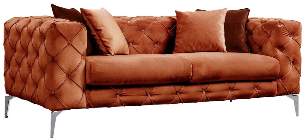 Atelier del Sofa 2-místná pohovka Como - Orange, Oranžová