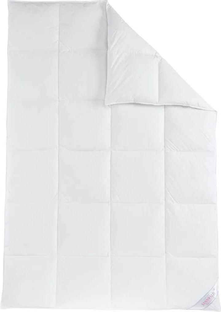 Sannwald Kazetová přikrývka z prachového peří Premium, extra teplá (140 x 200 cm)